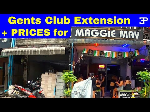 Pattaya Thailand, Gents Club Maggie May is being extended, Part 1 ...